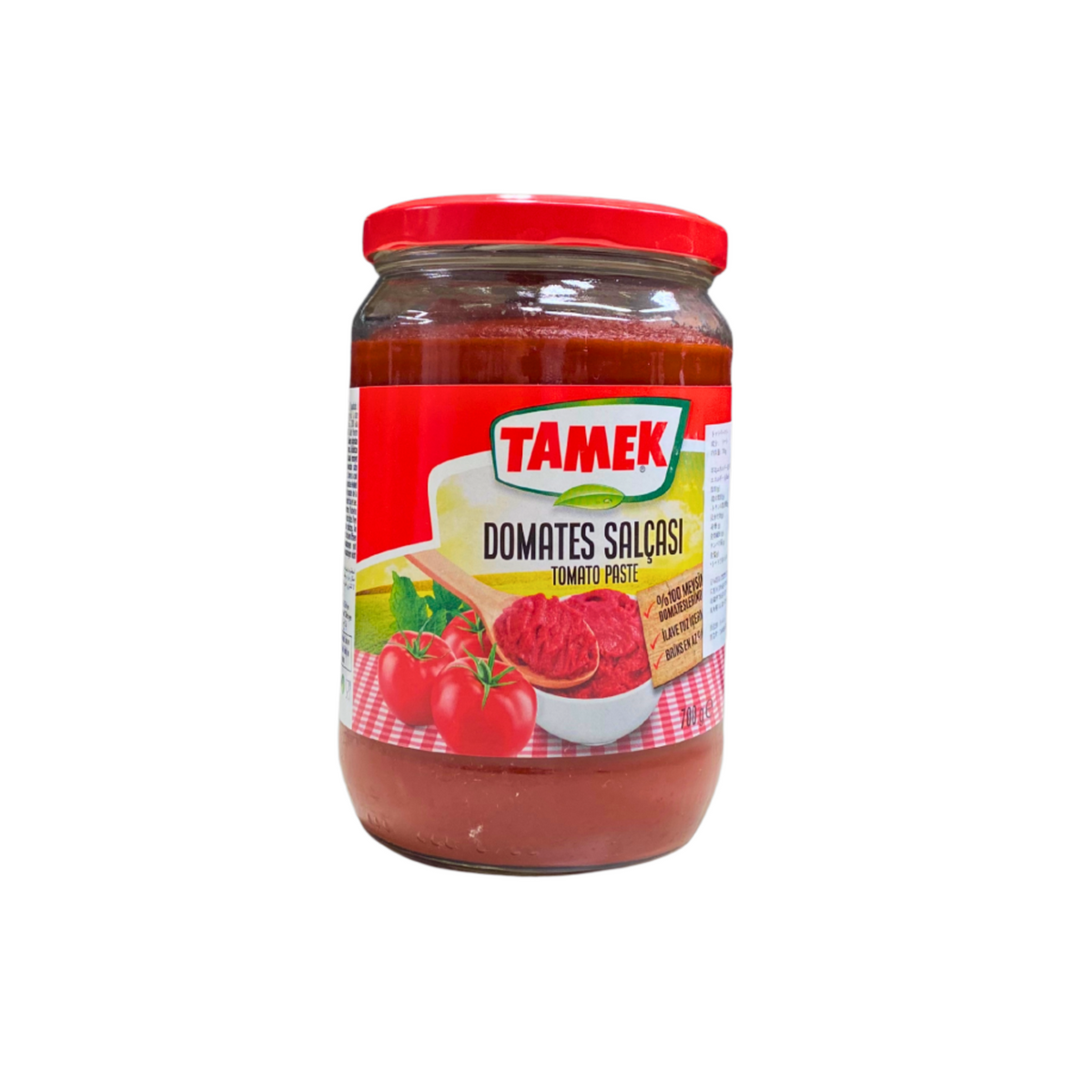 Tamek Tomato paste トマトペースト 700g — Tokyo Camii Halal Market