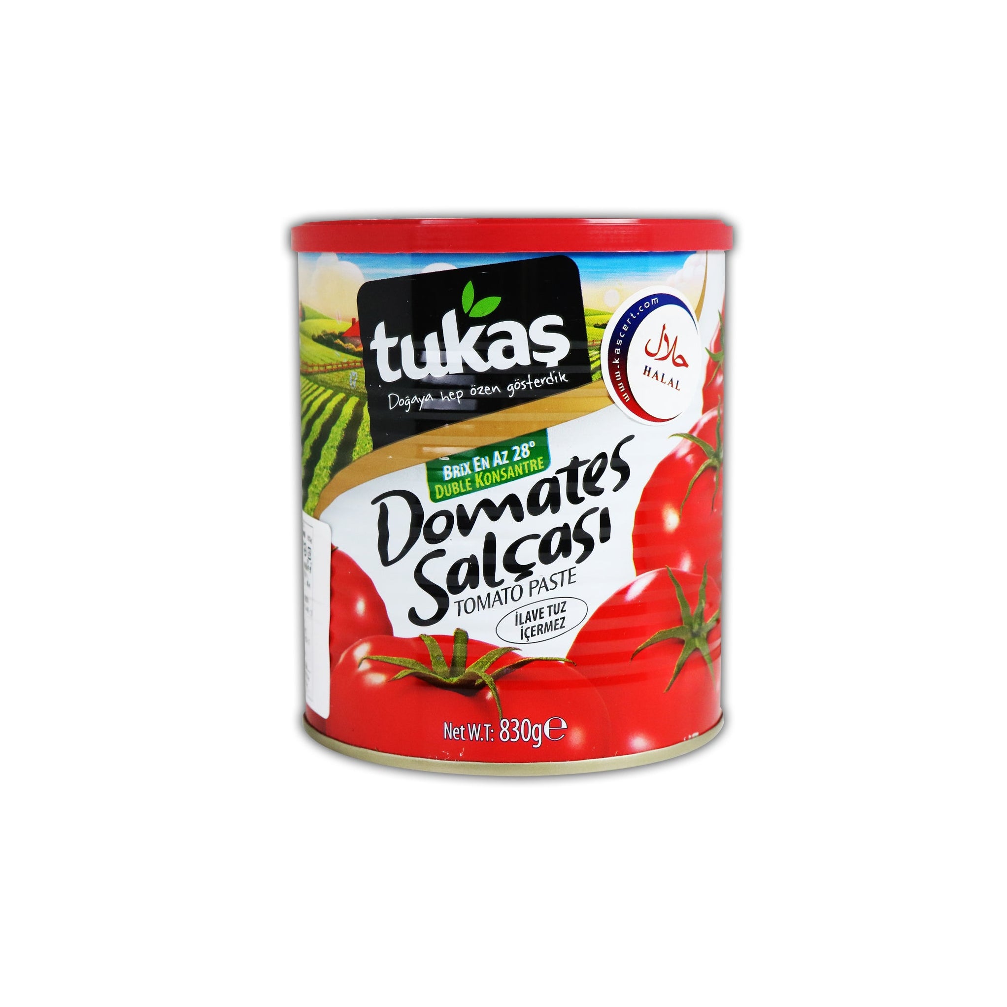 Tukas Tomato Paste トマトペースト 830g — Tokyo Camii Halal Market